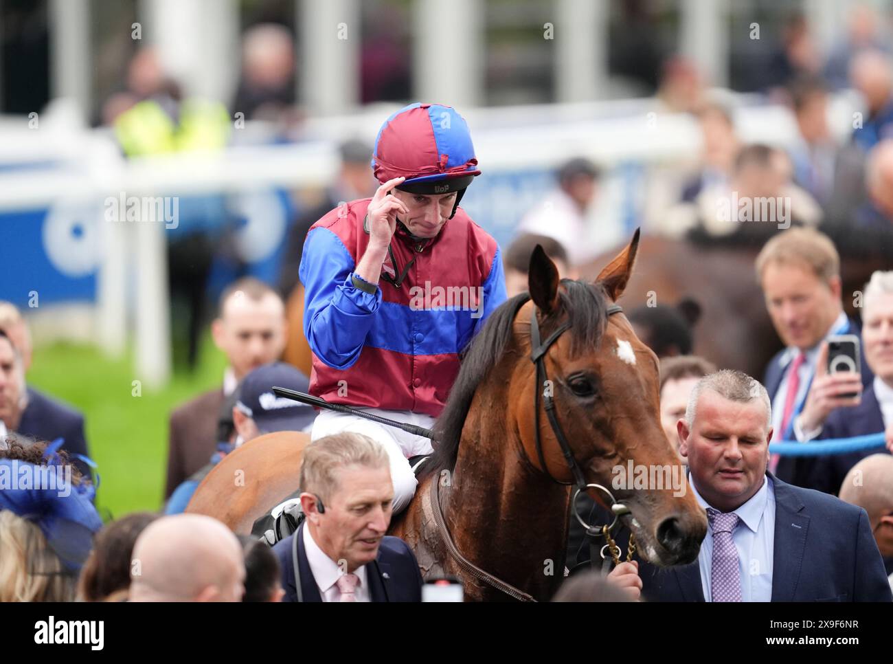 Ryan Moore after winning the Holland Cooper Coronation Cup with ...