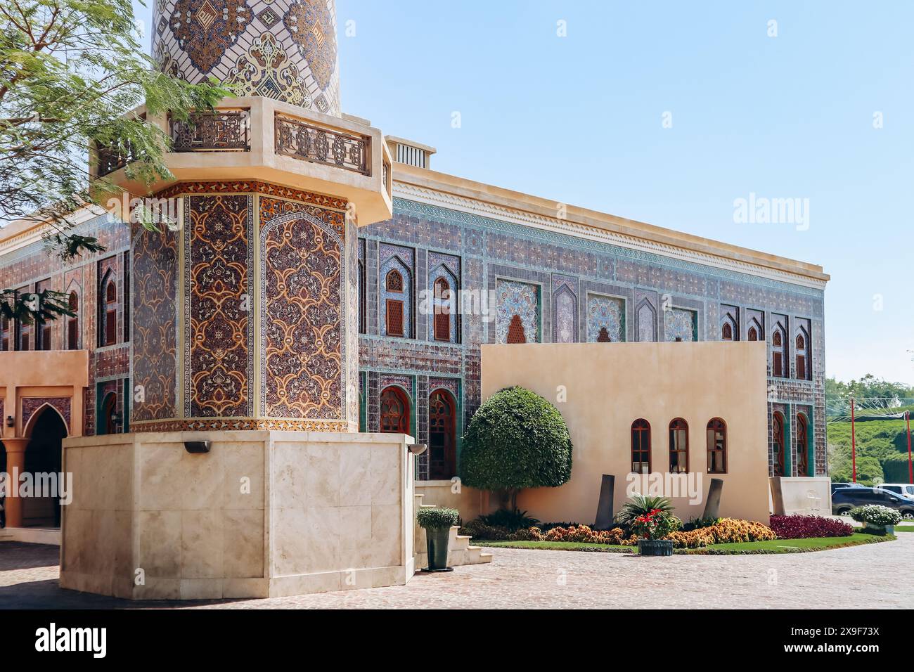 The Katara Mosque, sometimes referred to as the Blue Mosque of Katara ...