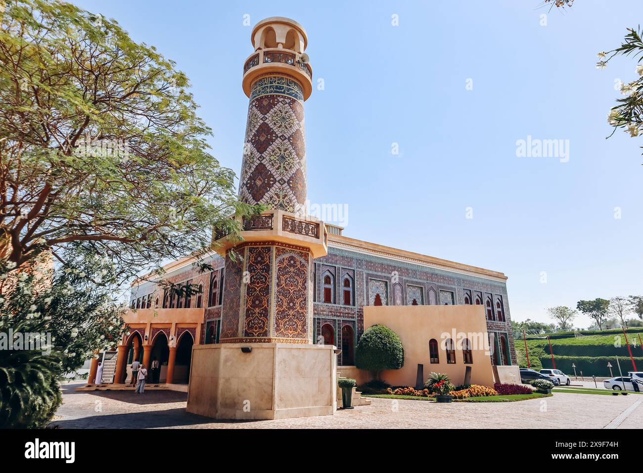 The Katara Mosque, sometimes referred to as the Blue Mosque of Katara ...