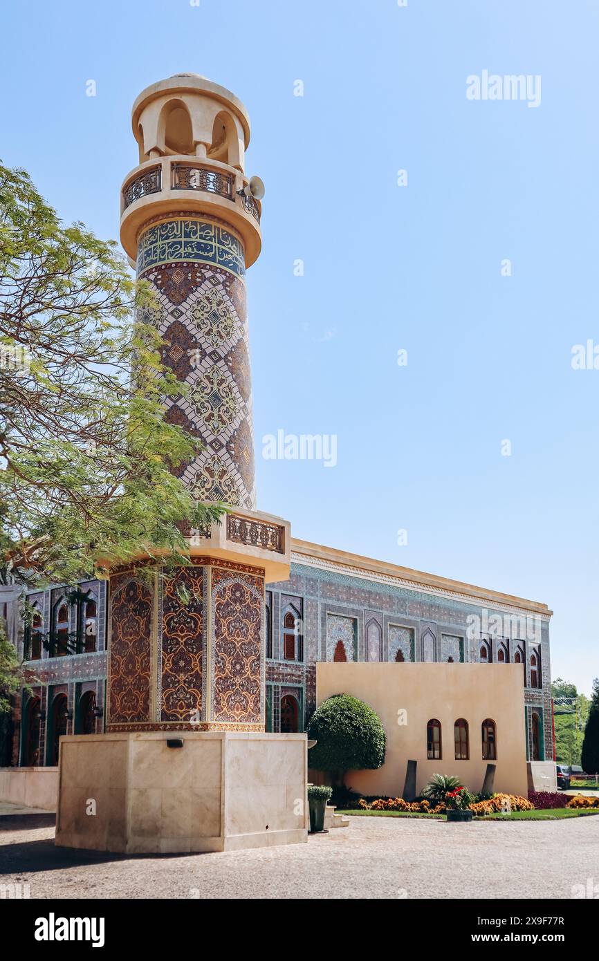 The Katara Mosque, sometimes referred to as the Blue Mosque of Katara ...