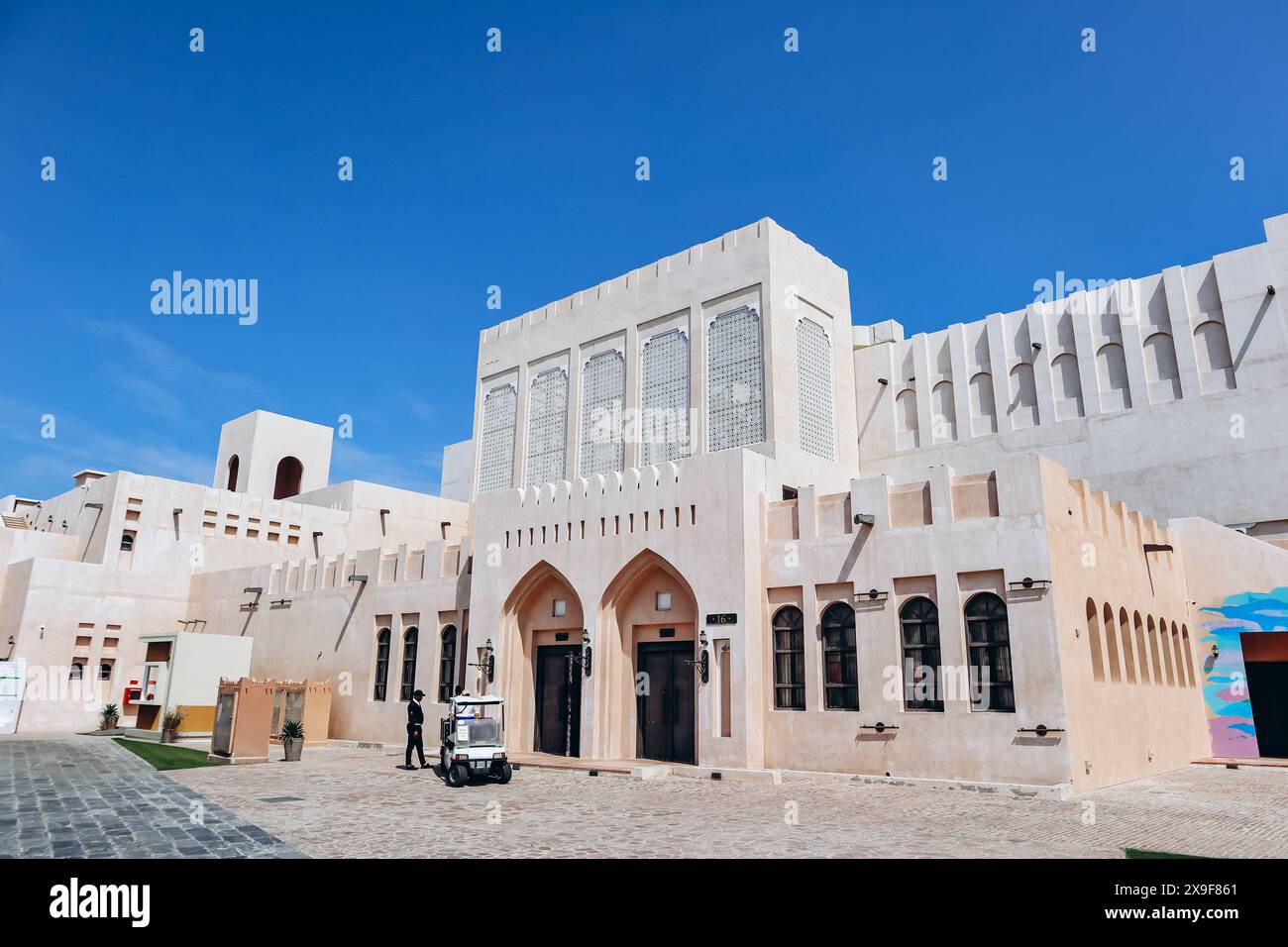 Doha, Qatar - 1 May 2024: Katara Cultural Village, a cultural and ...