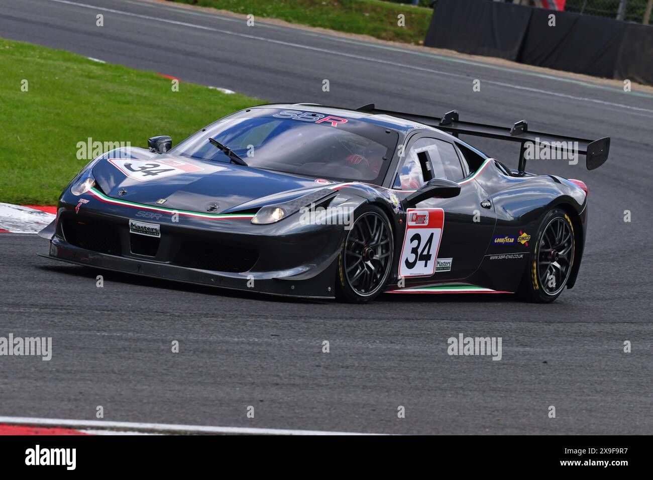 Gary Culver, Ferrari 458 Challenge, Masters GT Trophy, Masters Historic ...