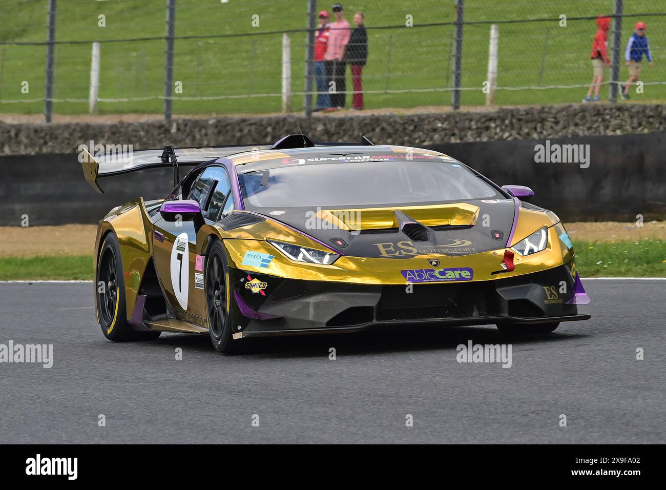 Lamborghini huracan super trofeo gt3 evo hi-res stock photography and ...