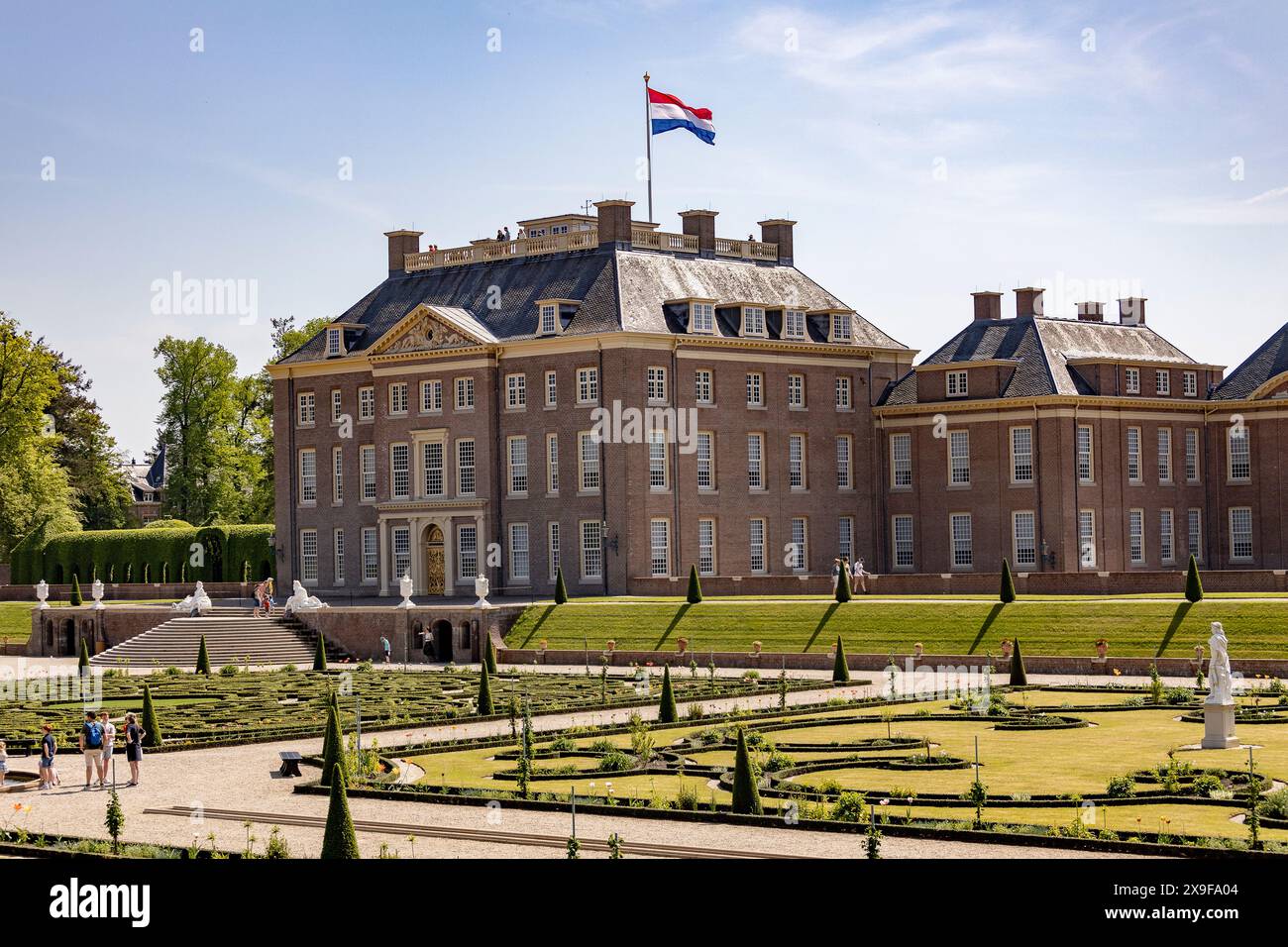 Panorama Paleis Het Loo architecture Dutch royal family museum ...