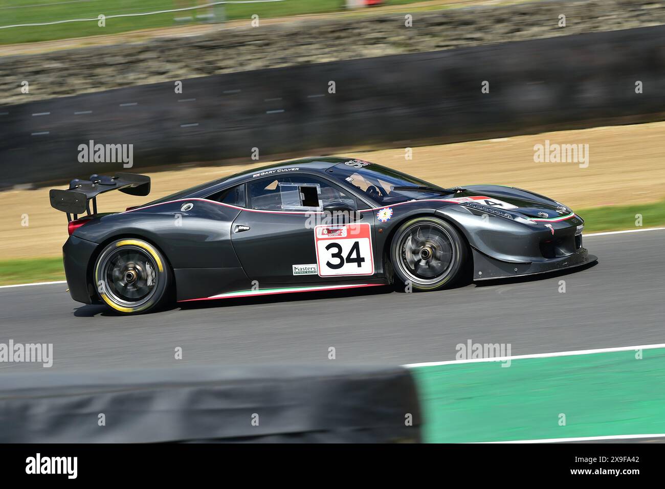 Gary Culver, Ferrari 458 Challenge, Masters GT Trophy, Masters Historic ...