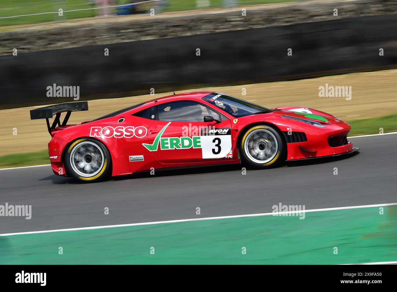 Jason Wright, Ferrari 458 GT3, Masters GT Trophy, Masters Historic ...