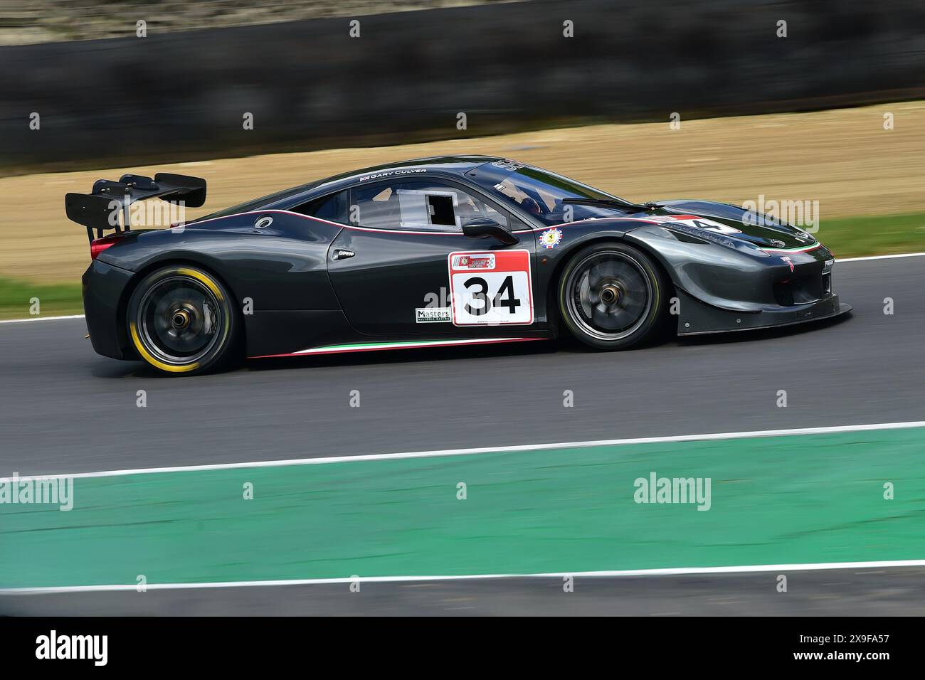 Gary Culver, Ferrari 458 Challenge, Masters GT Trophy, Masters Historic ...