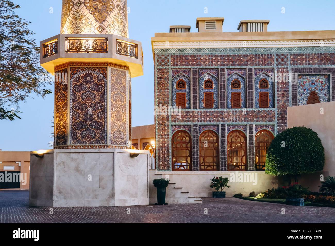 The Katara Mosque, sometimes referred to as the Blue Mosque of Katara ...