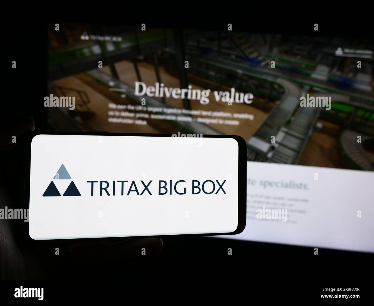 Logistics warehouse tritax hi-res stock photography and images - Alamy