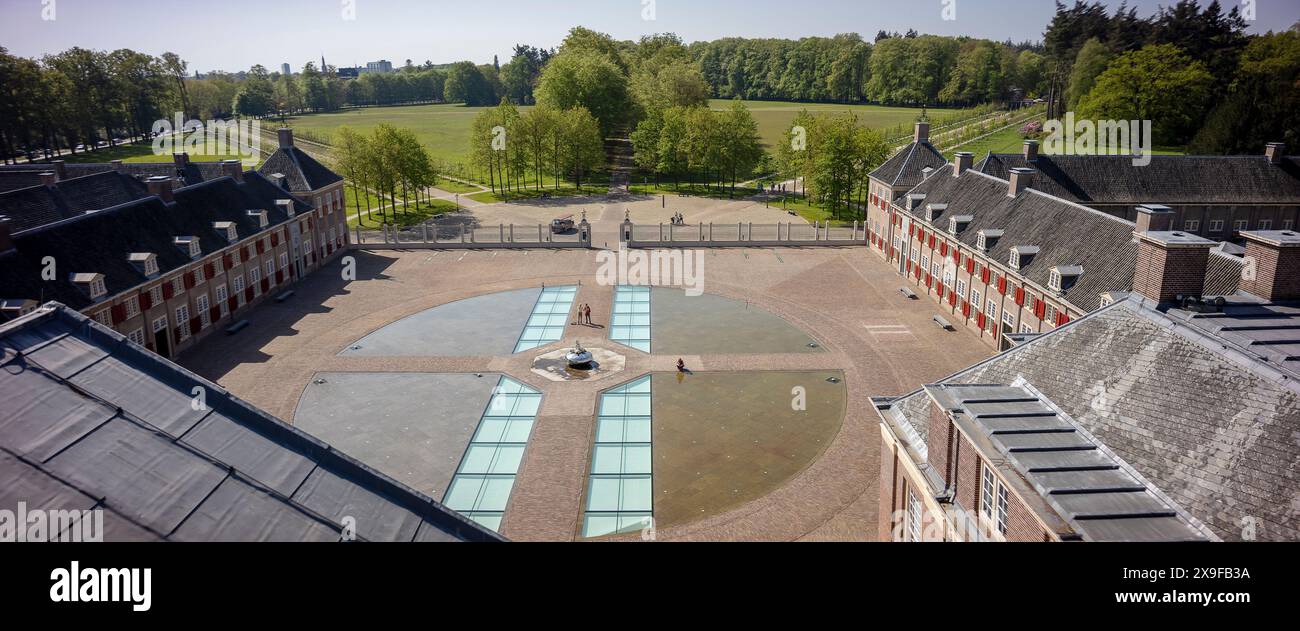Panorama Paleis Het Loo architecture Dutch royal family museum ...
