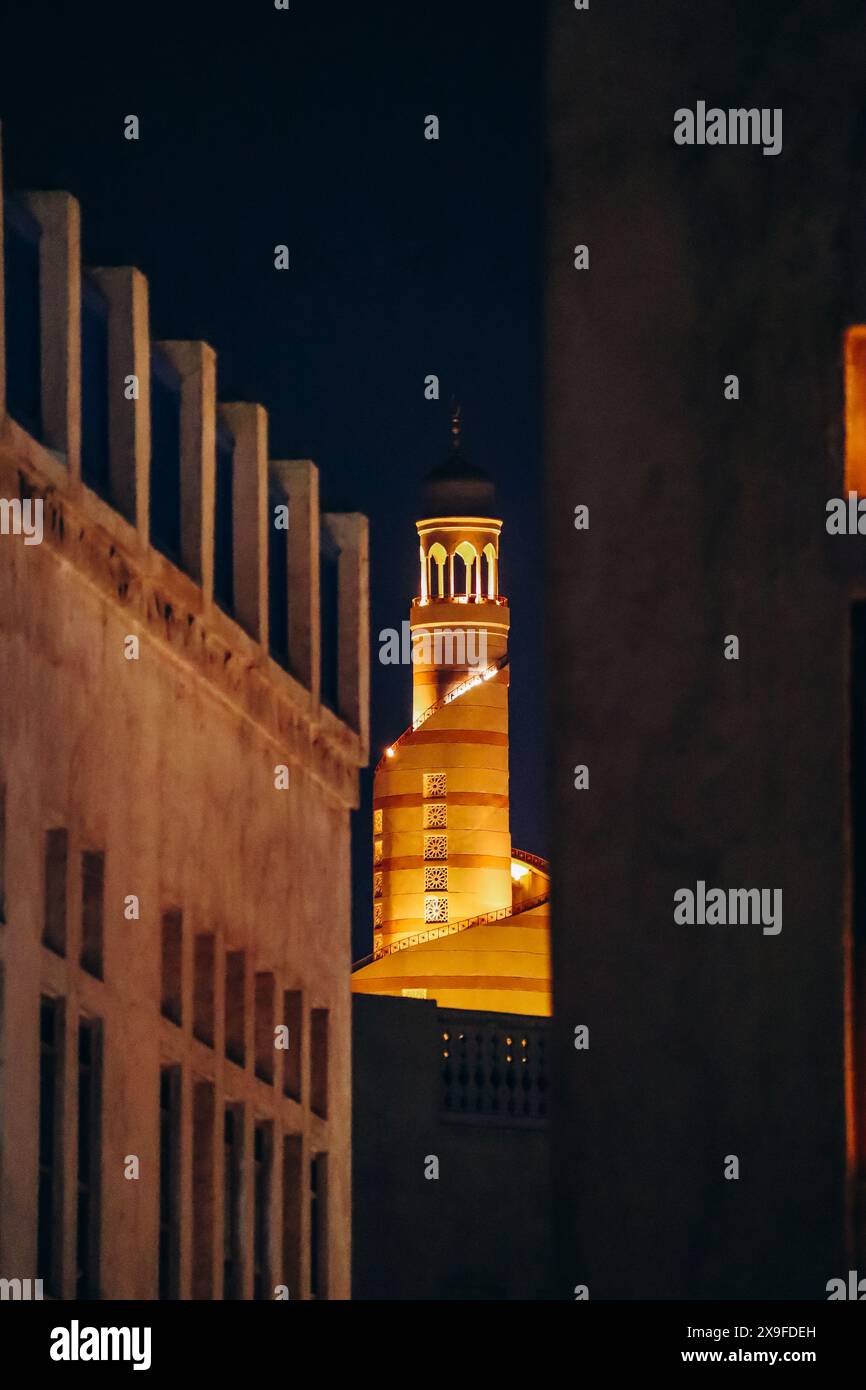 Fanar, Qatar Islamic Cultural Centre, Spiral Mosque in Doha, built as a ...