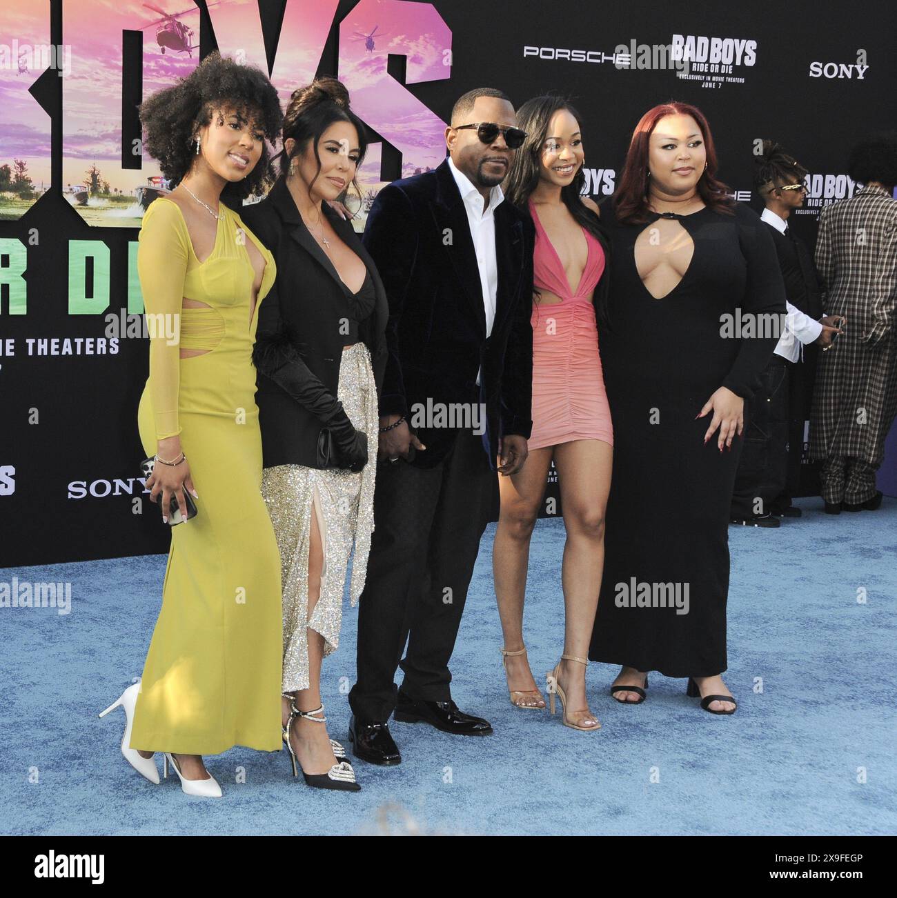 Ca. 30th May, 2024. Jasmine Page Lawrence, Iyanna Faith Lawrence, Shamicka Gibbs, Martin ...