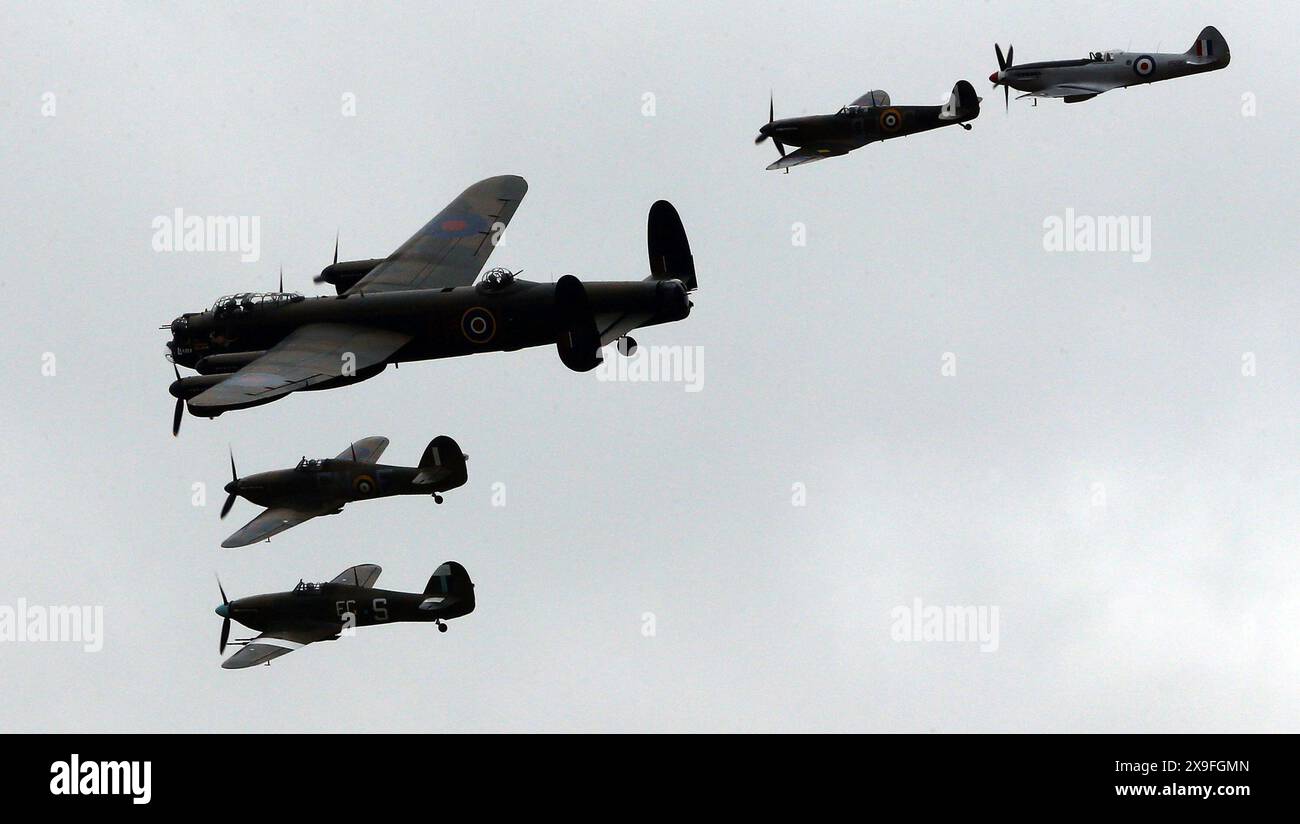 Spitfire crash coningsby hi-res stock photography and images - Alamy