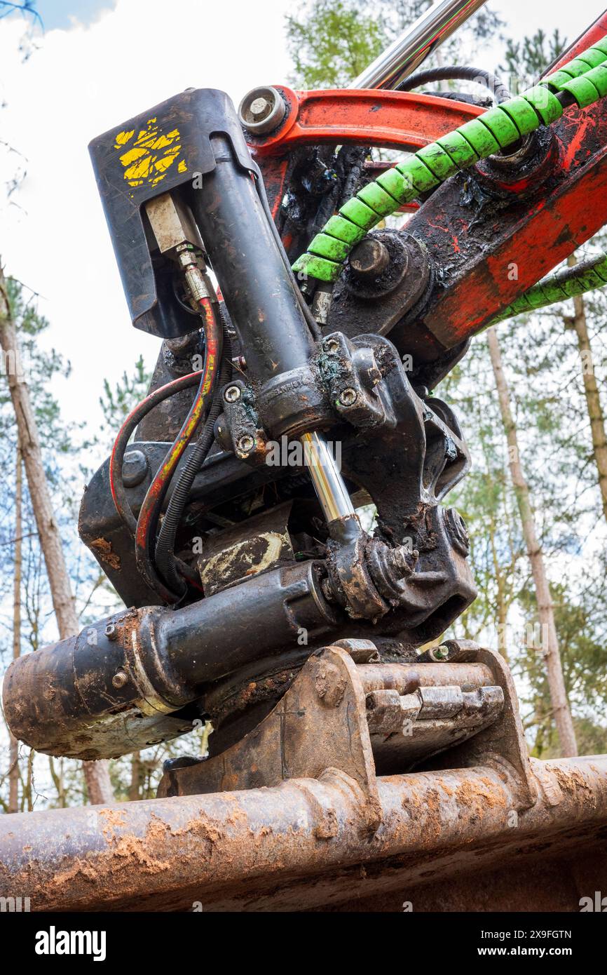 Hydraulic machine components hi-res stock photography and images - Alamy