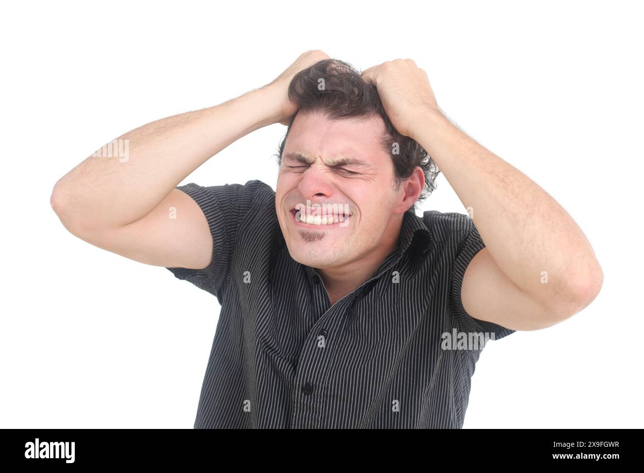 Young businessman shocked loss on hi-res stock photography and images ...