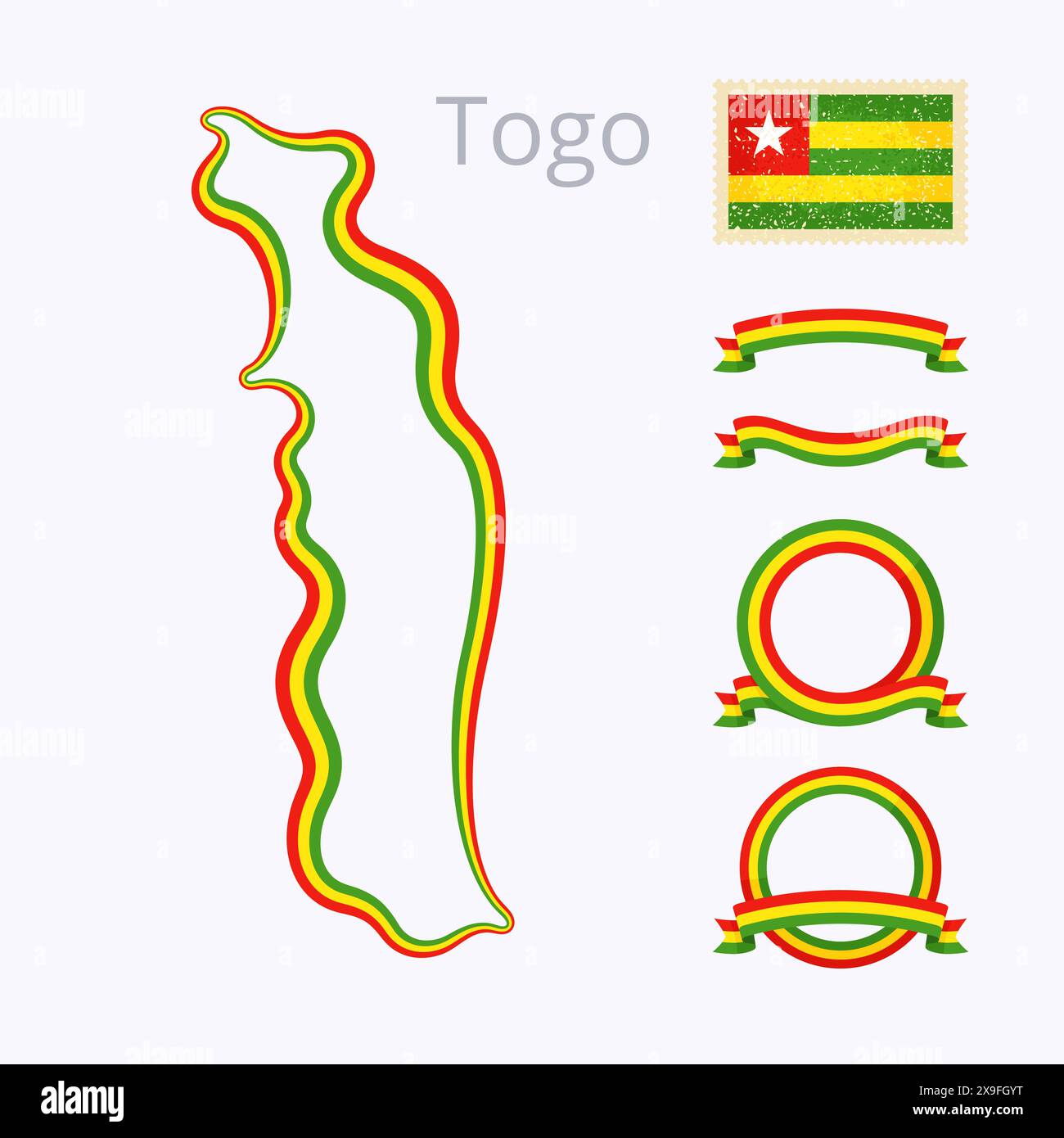 Togo border hi-res stock photography and images - Alamy