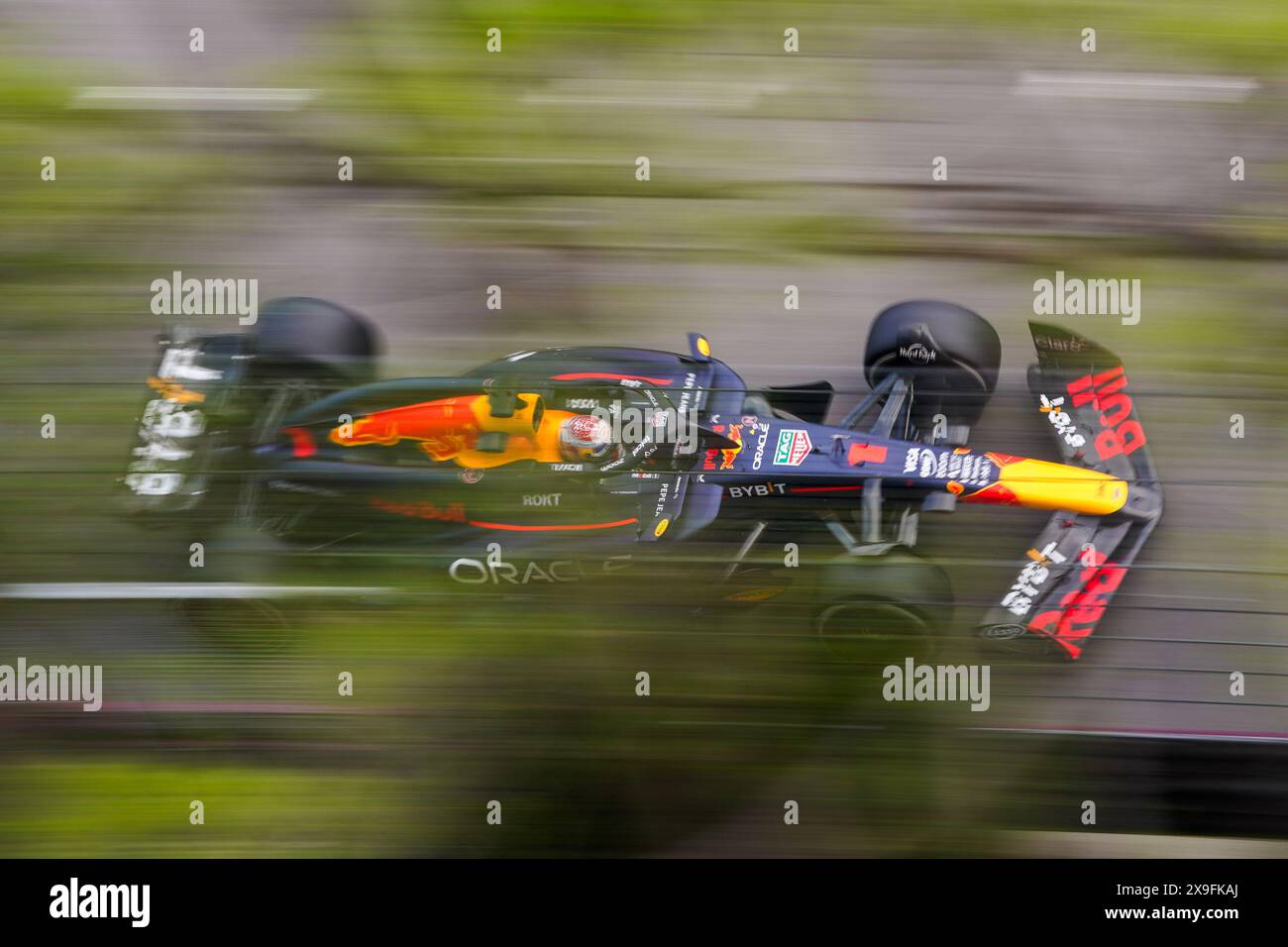 Montecarlo, Monaco. 24 May, 2024. Max Verstappen of Netherlands driving ...