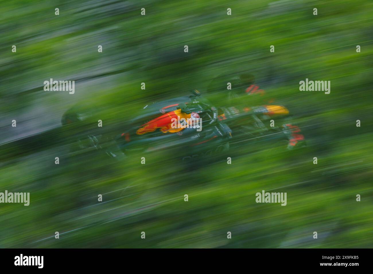 Montecarlo, Monaco. 24 May, 2024. Max Verstappen of Netherlands driving ...