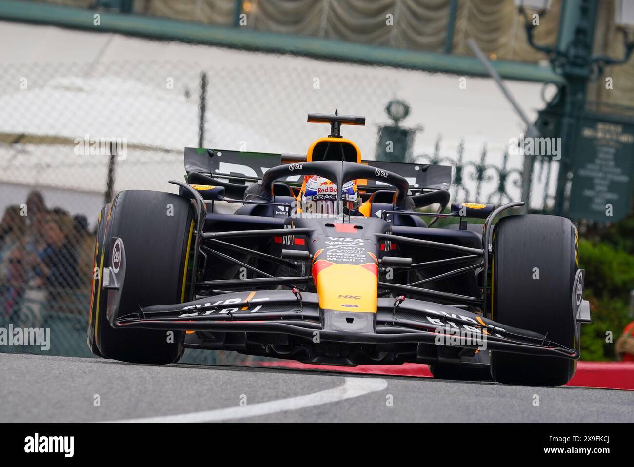 Montecarlo, Monaco. 24 May, 2024. Max Verstappen of Netherlands driving ...