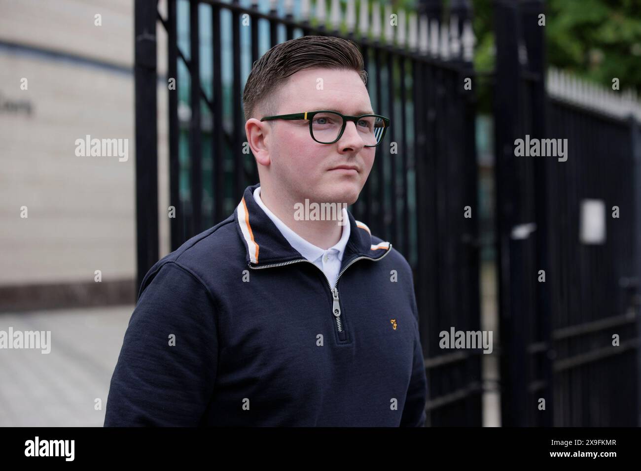 Patrick 'Paddy' Gallagher, leaves Laganside Court, Belfast, where the ...