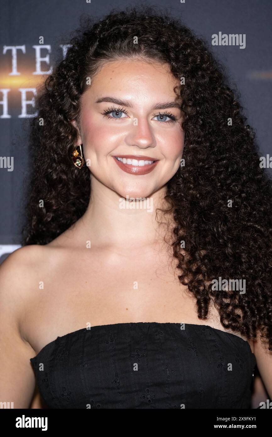 Glendale, USA. 30th May, 2024. Actress Ashley Ray Keefe attends World ...