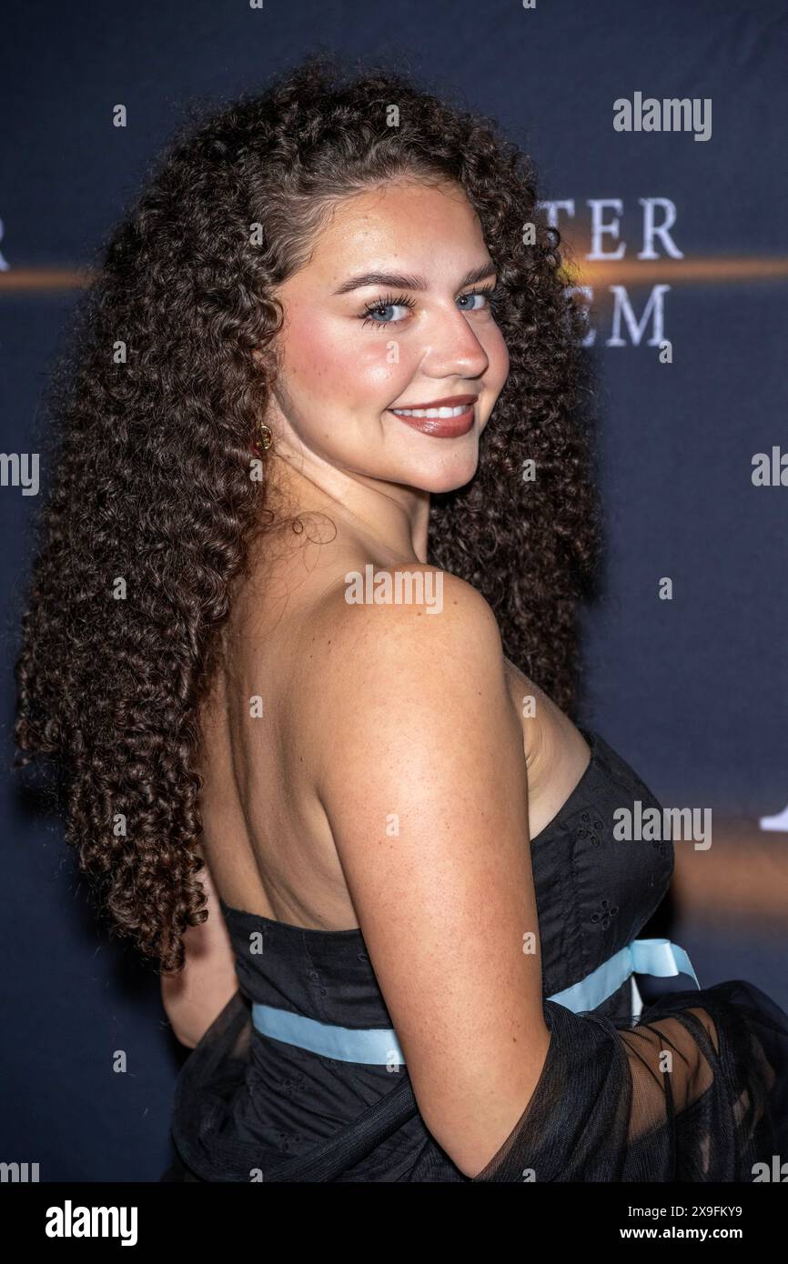 Glendale, USA. 30th May, 2024. Actress Ashley Ray Keefe attends World ...