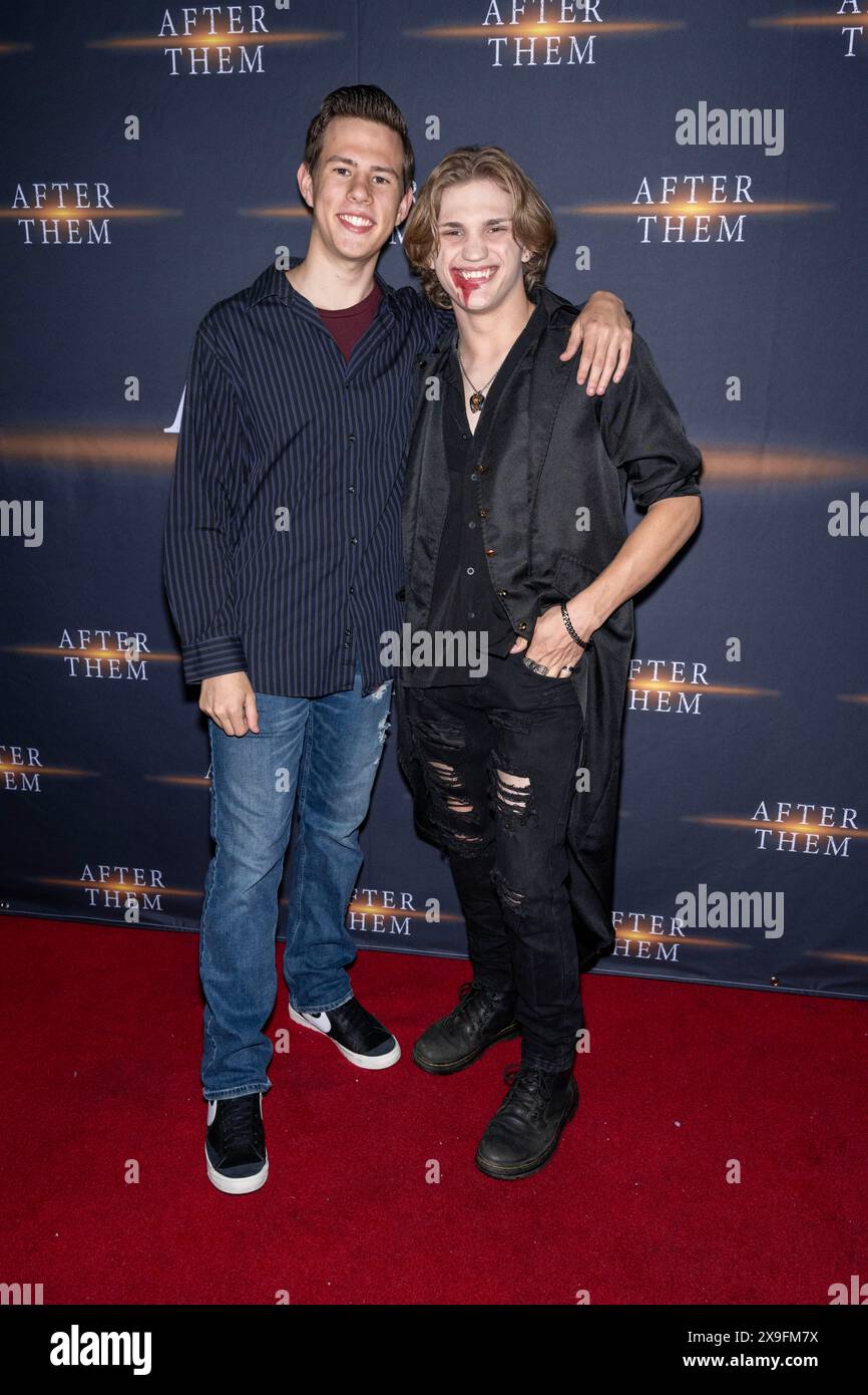 Glendale, USA. 30th May, 2024. Actor Nathan Kendall, Actor Mason ...