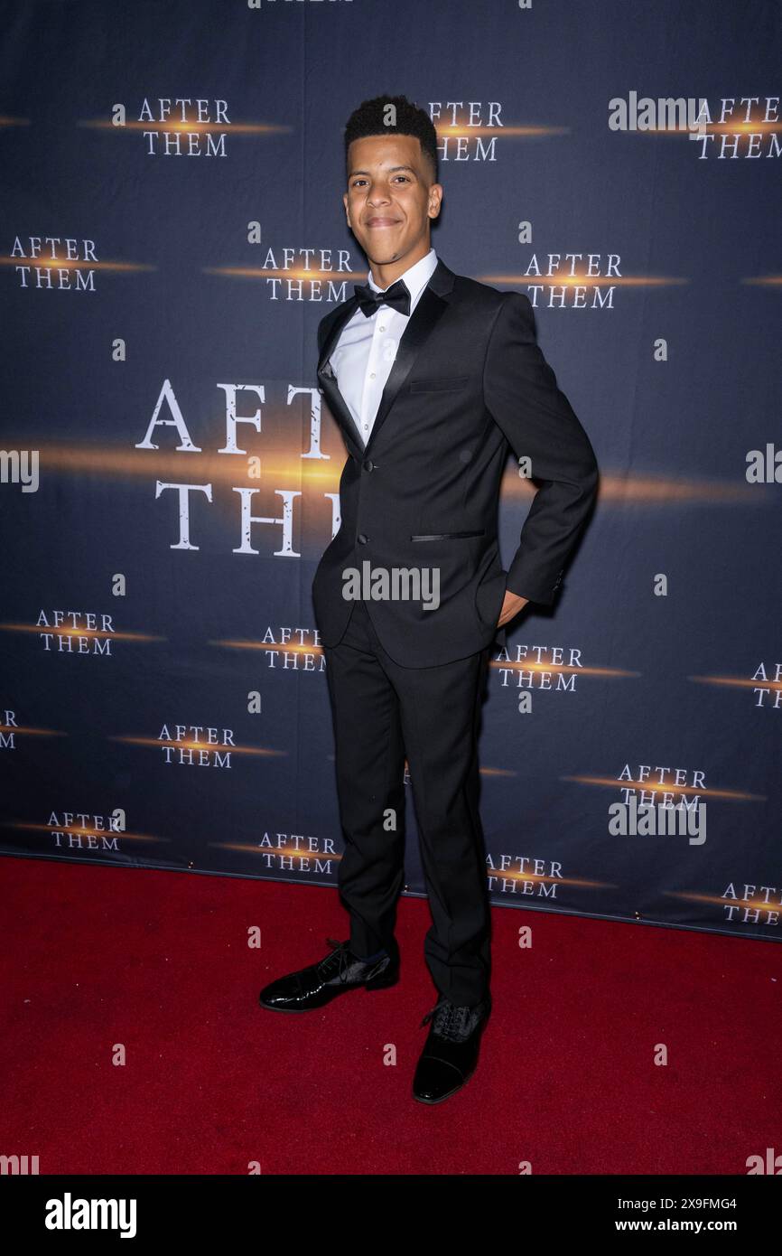 Glendale, USA. 30th May, 2024. Actor Kolby Mitchell attends World Premiere of "After Them ...