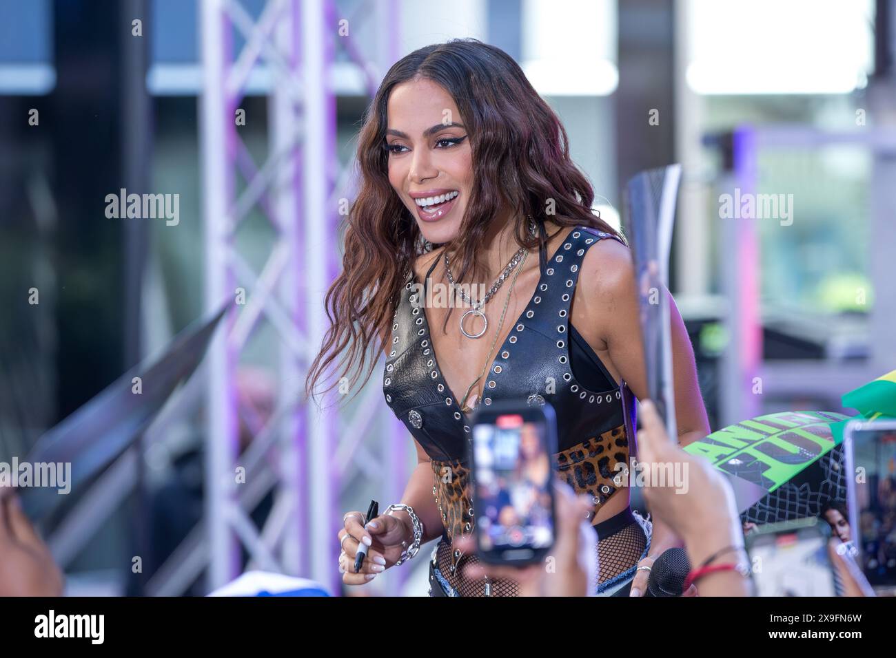 New York City, United States. 31st May, 2024. Brazilian singer Anitta ...