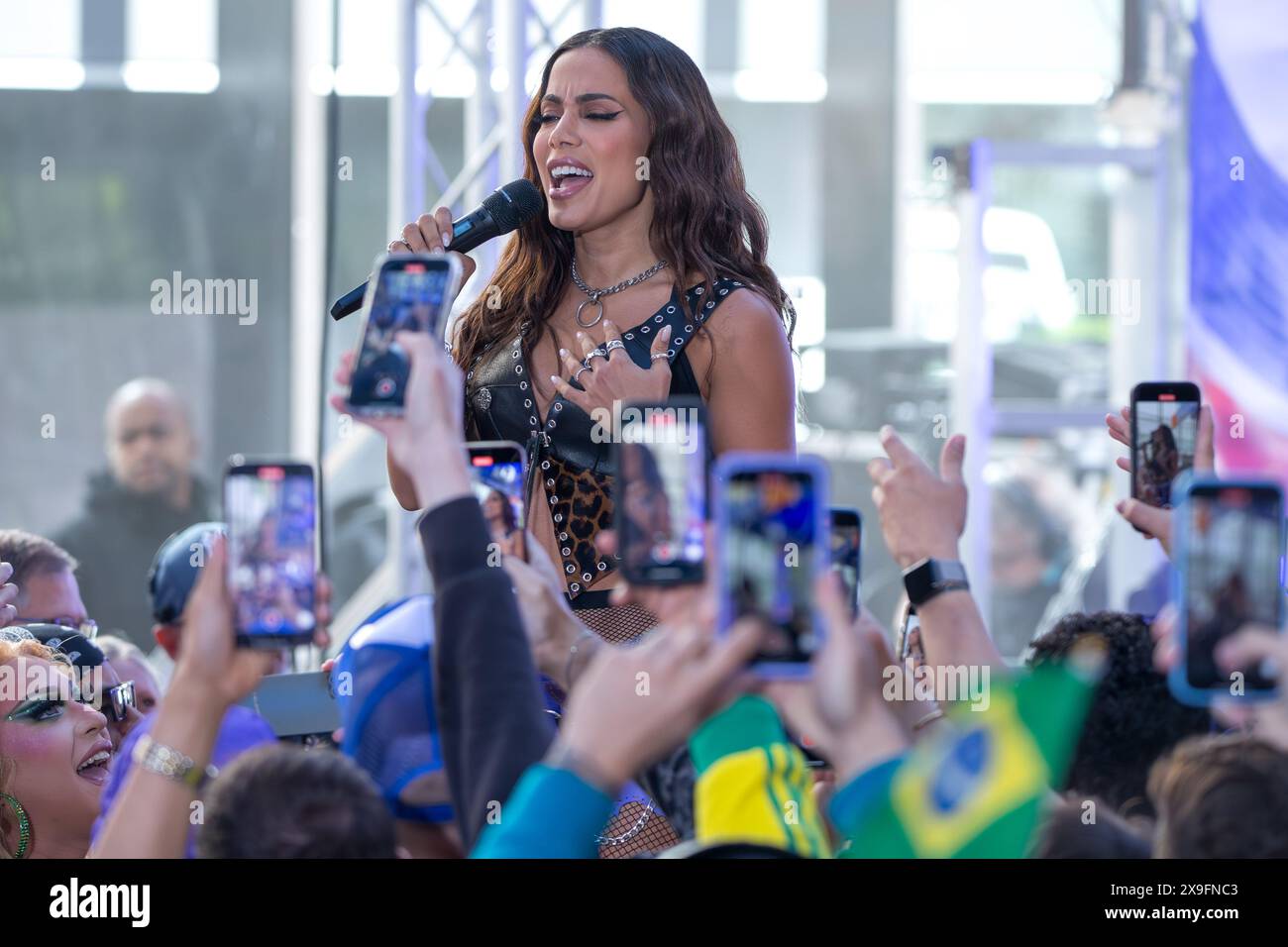 New York City, United States. 31st May, 2024. Brazilian singer Anitta ...