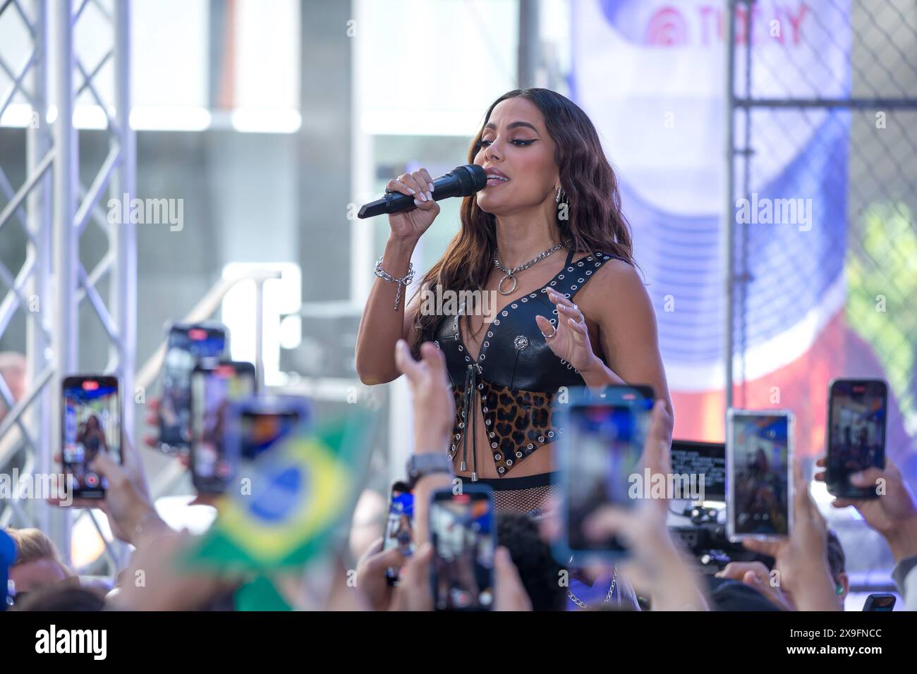 New York City, United States. 31st May, 2024. Brazilian singer Anitta ...
