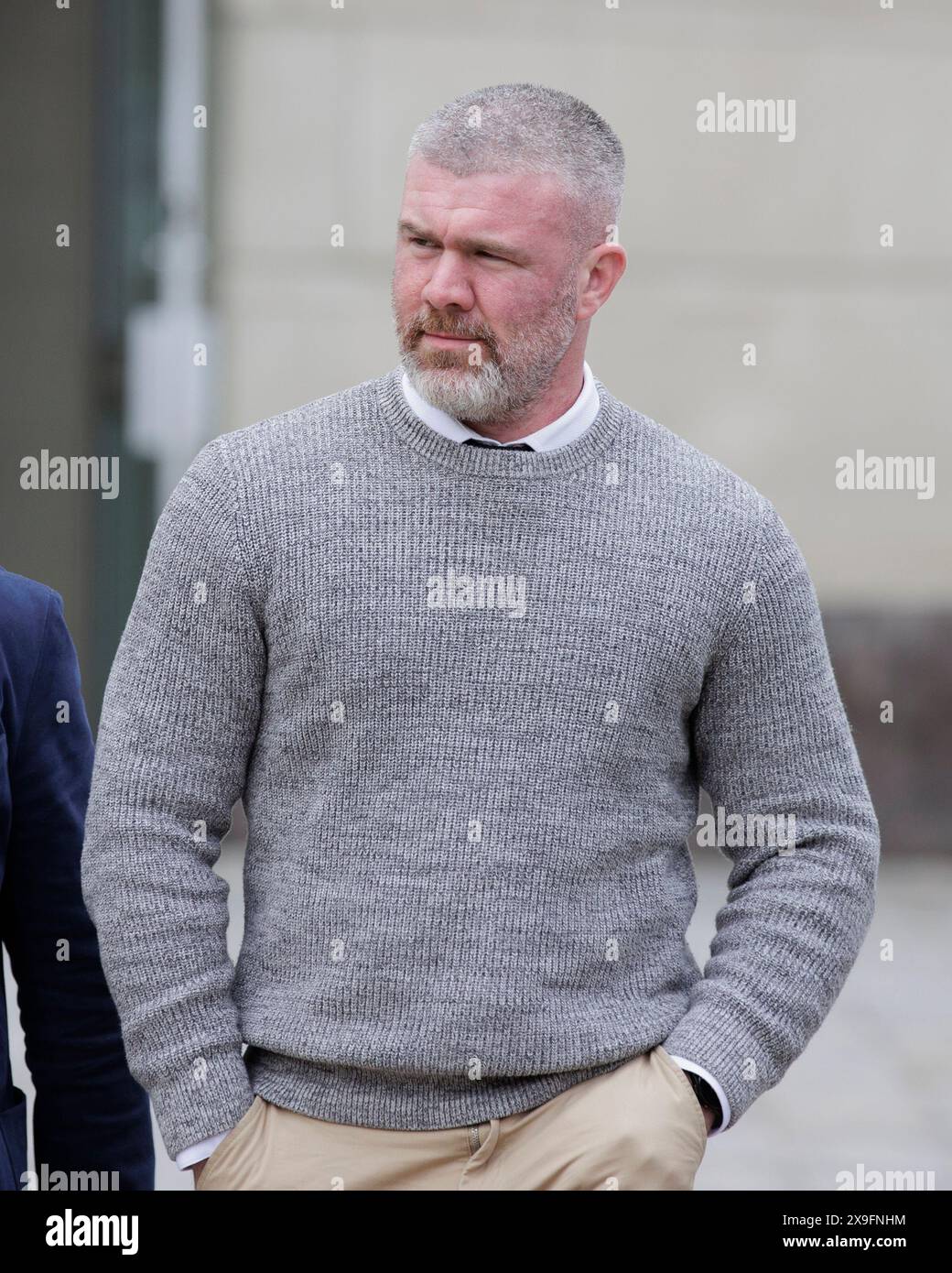 Peter Gearoid Cavanagh leaves Laganside Court, Belfast, where he and ...