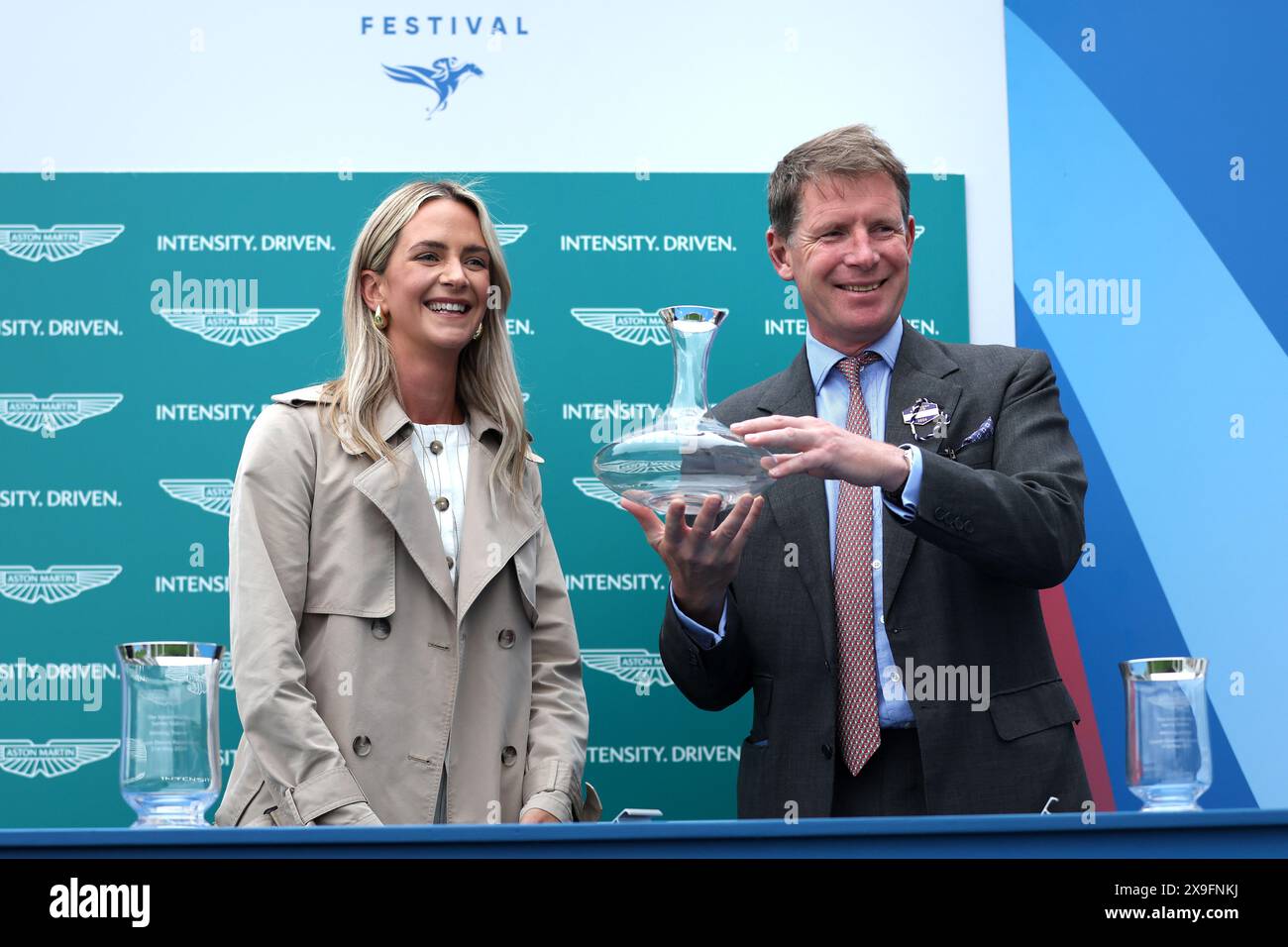 Racing manager of Qatar Racing Ltd and owner of Evade David Redvers ...