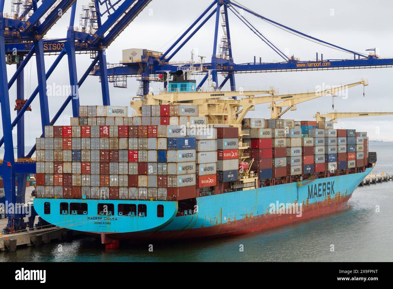 Maersk vehicle hi-res stock photography and images - Alamy