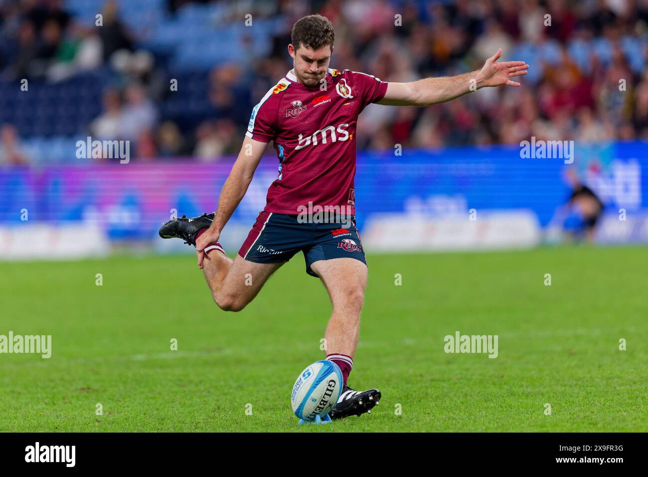 Sydney, Australia. 31st May, 2024. Lawson Creighton of the Reds ...