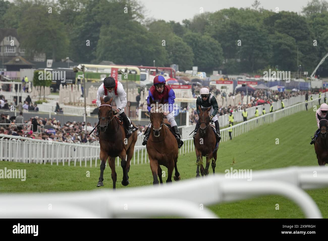 Epsom, Surrey, UK. 31st May, 2024. wins the Coronation Cup at the ...