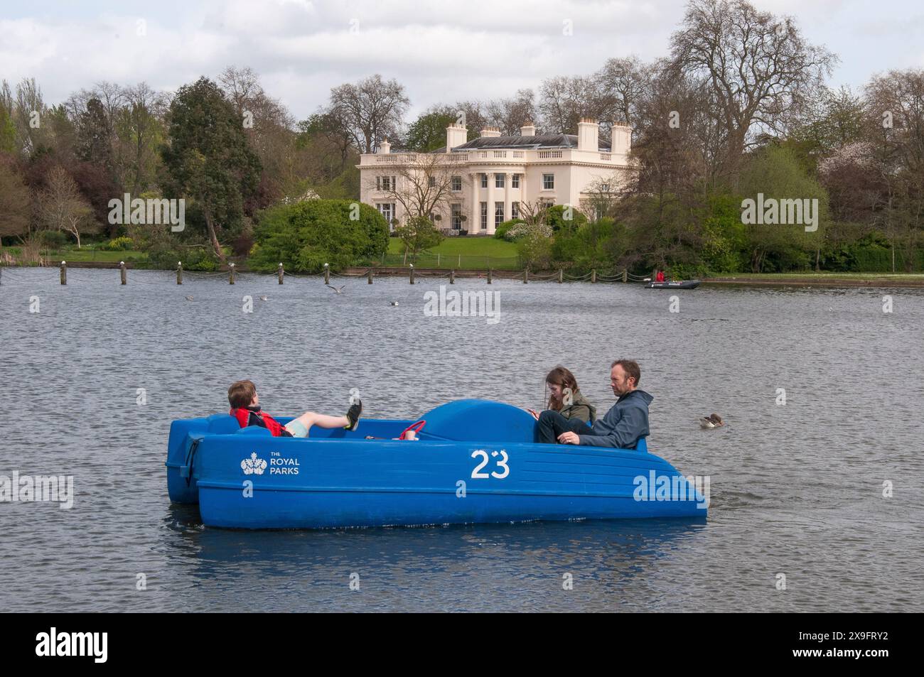 The Holme (1818) beside the Boating Lake at Regent's Park, London ...