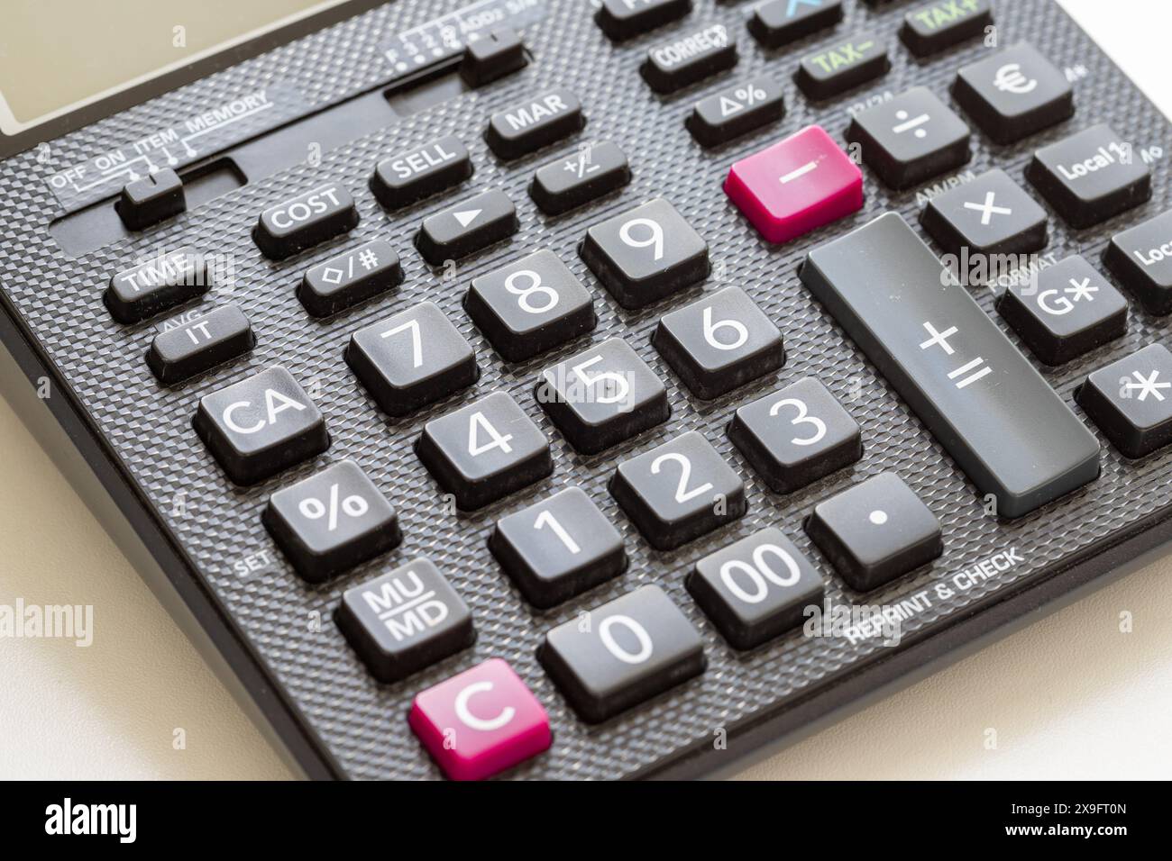 Close up calculator hi-res stock photography and images - Alamy
