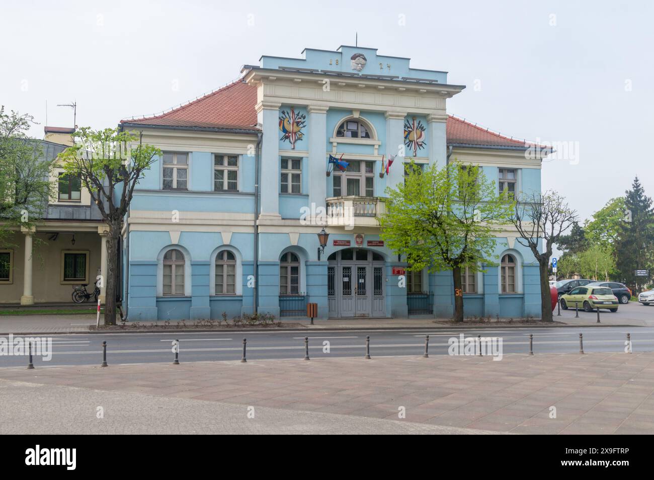 Aleksandrow Lodzki, Poland - April 14, 2024: Town Hall of Aleksandrow ...