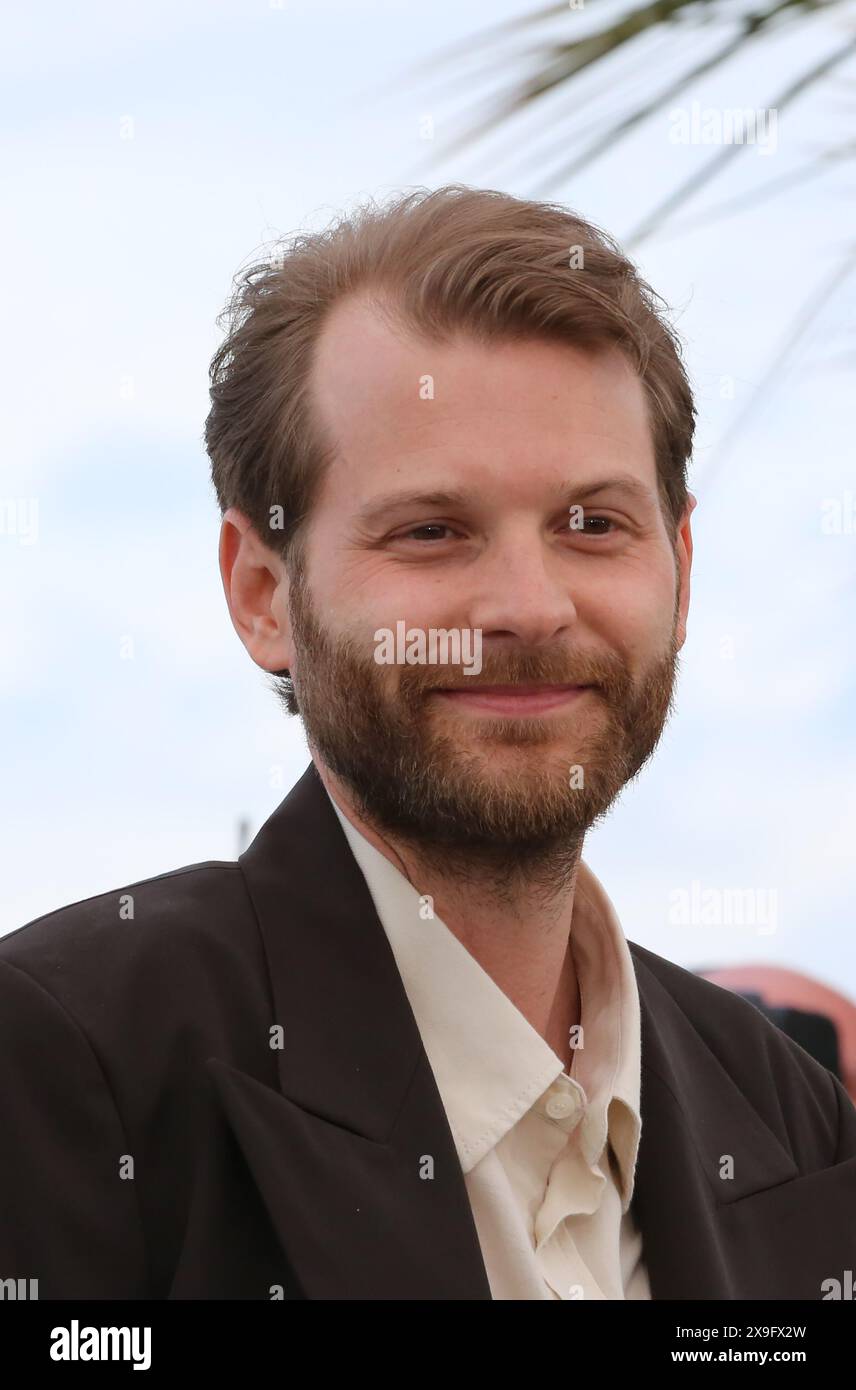 Cannes, France. 16th May, 2024. Magnus von Horn at the film The Girl ...