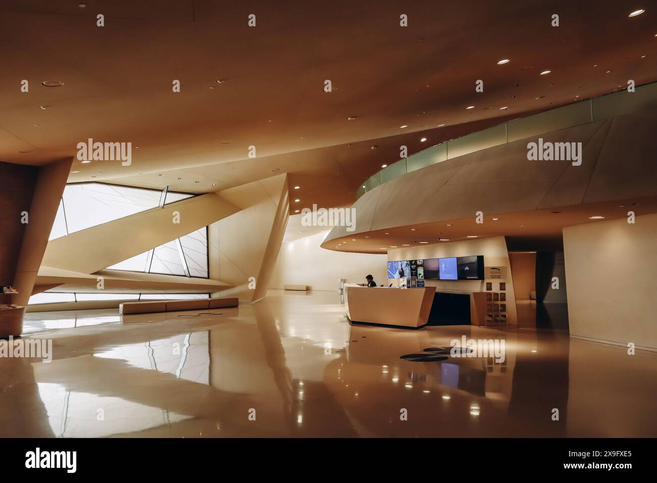 Doha, Qatar - 1 May 2024: Inside the Qatar History Museum in Doha Stock ...