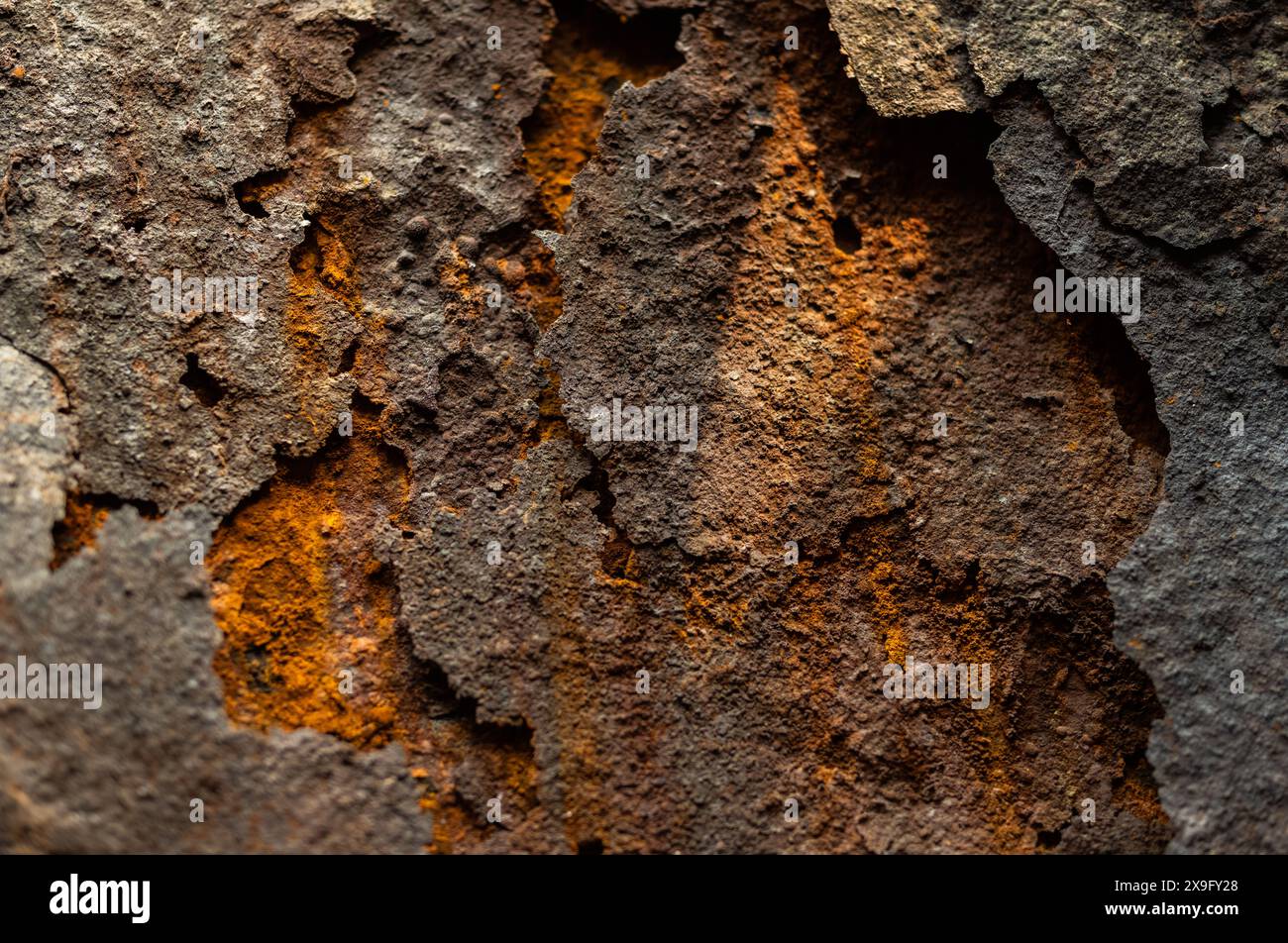 rusty iron texture over 10 years Stock Photo - Alamy
