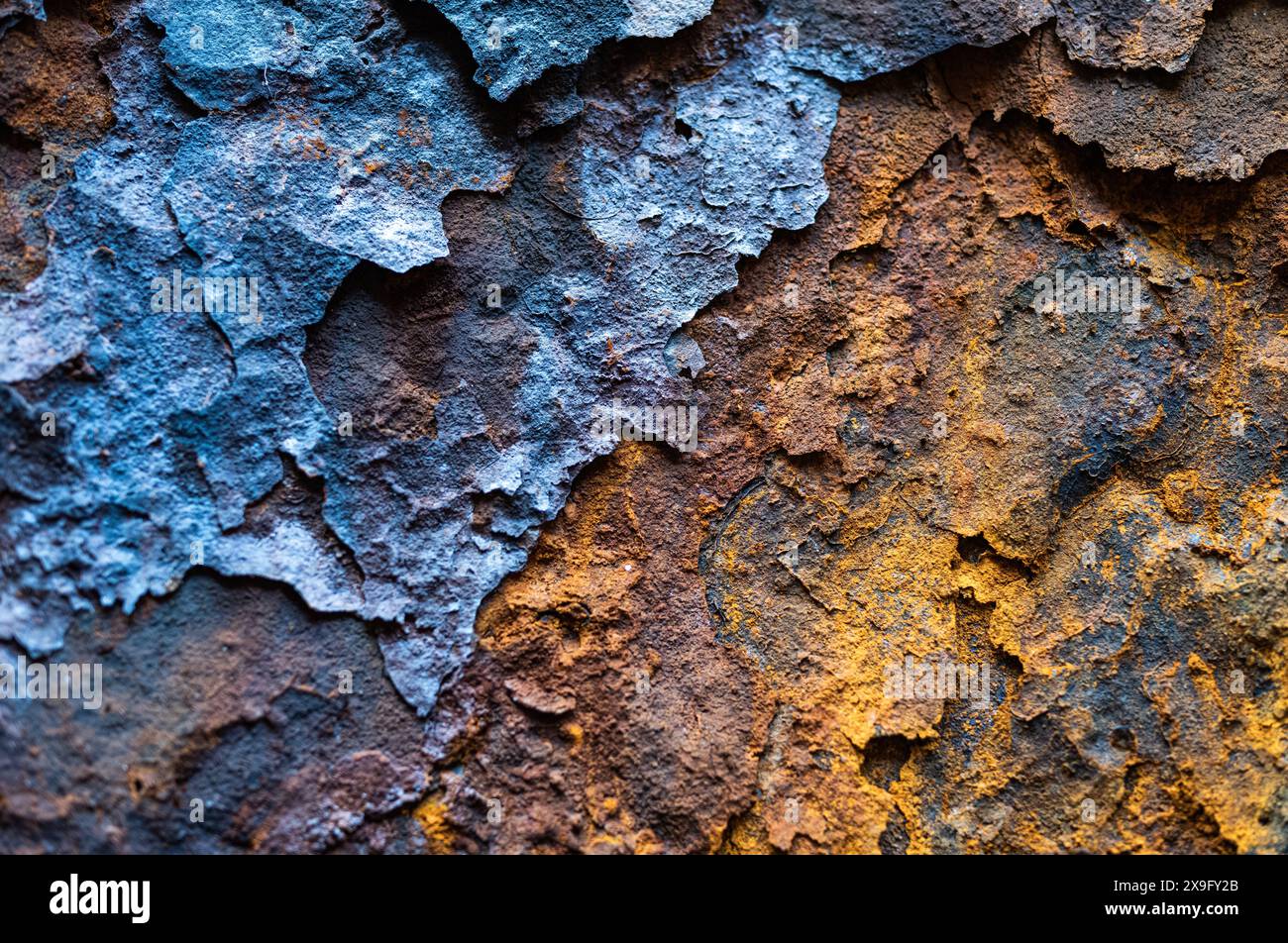 rusty iron texture over 10 years Stock Photo - Alamy
