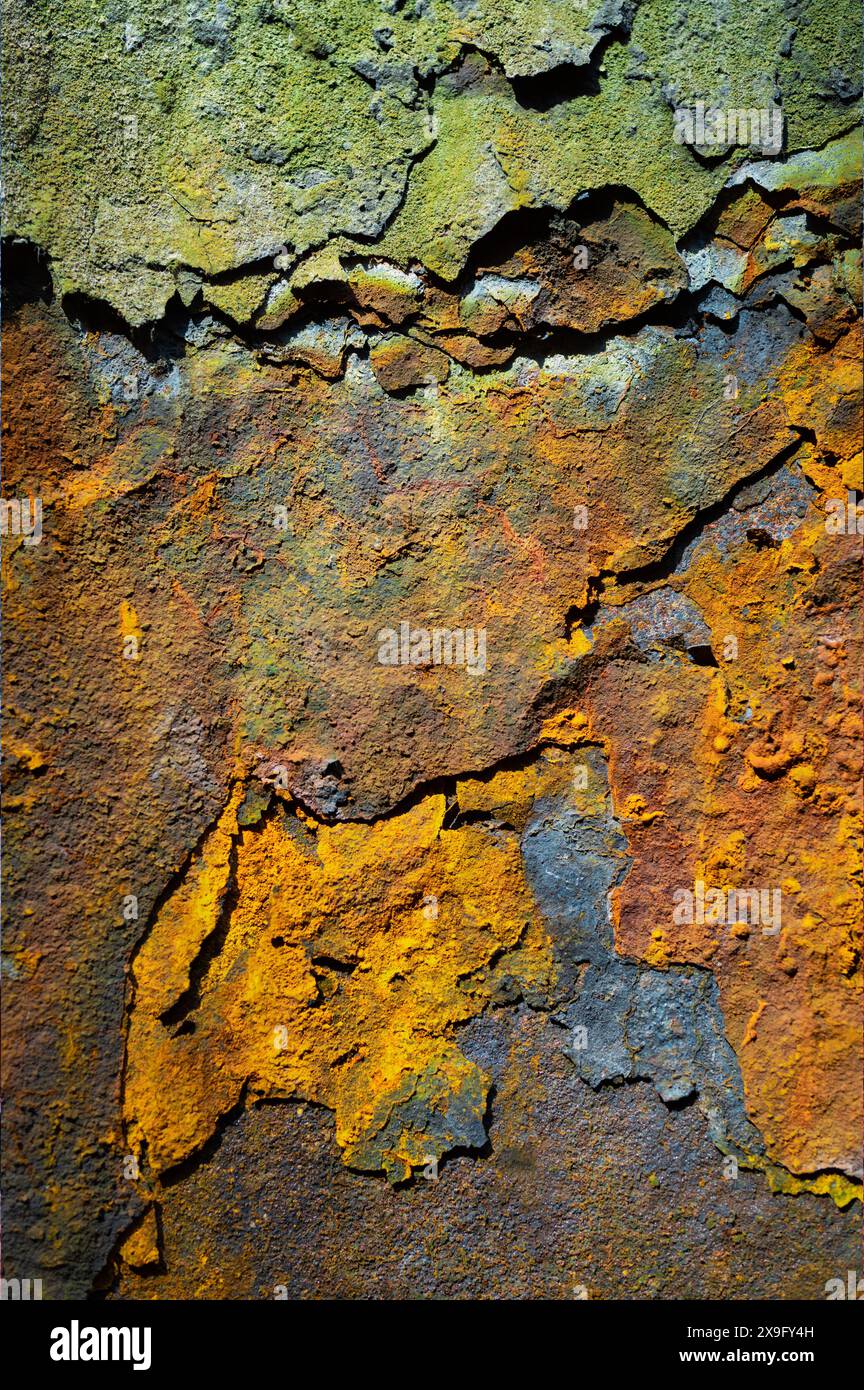 rusty iron texture over 10 years Stock Photo - Alamy