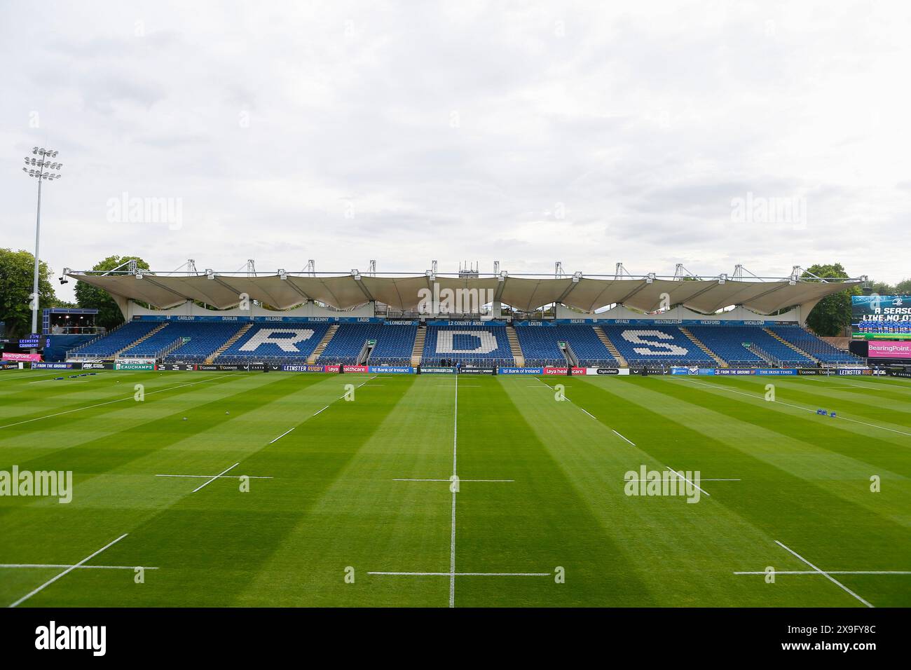 RDS Arena, Ballsbridge, Dublin, Ireland. 31st May, 2024. United Rugby ...