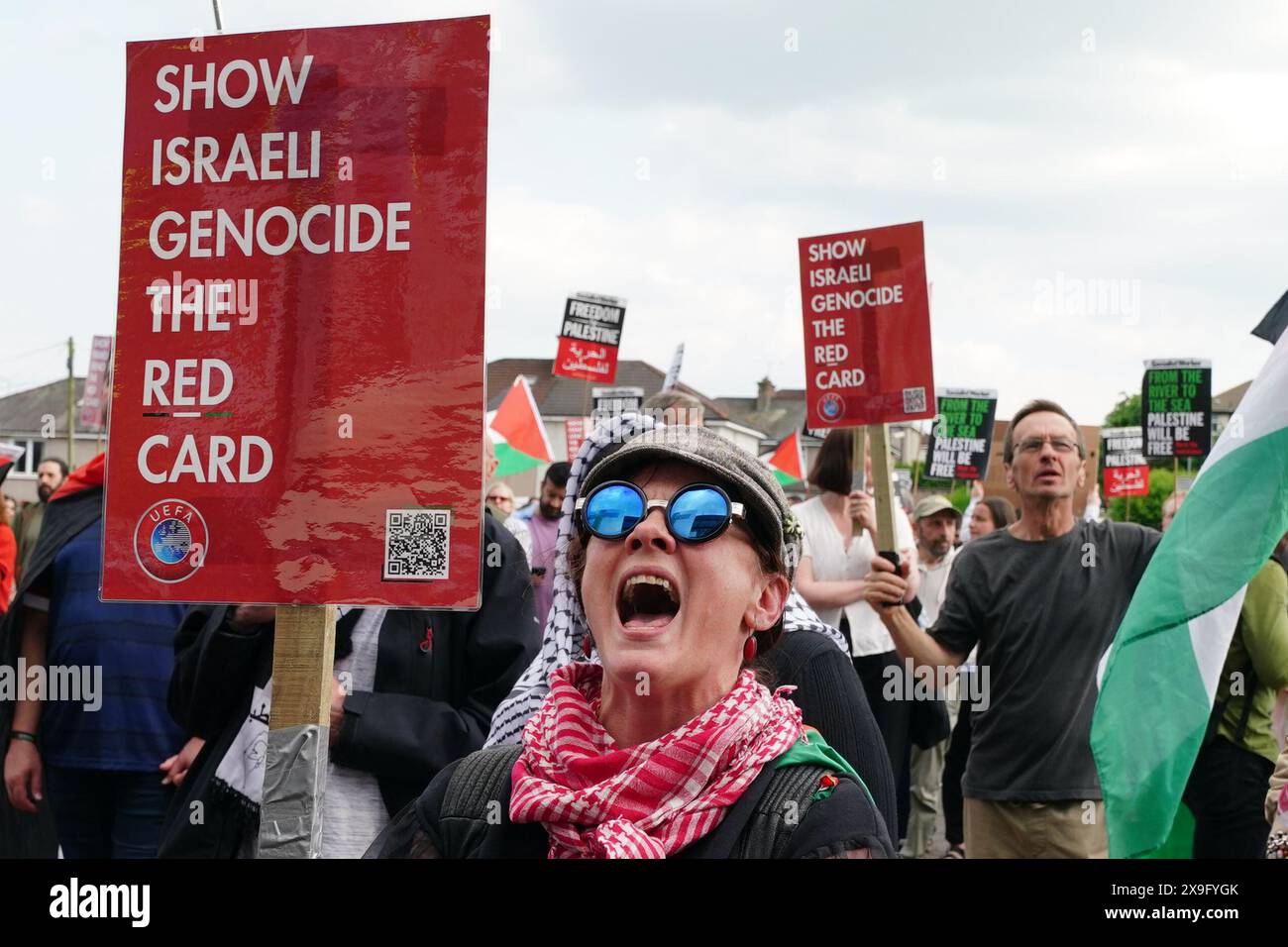 Campaigners and charities including Show Israel the Red Card and ...