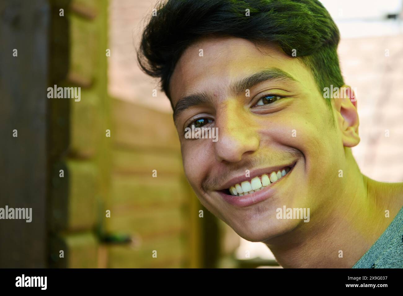 Middle Eastern Man with a Radiant Smile and Beautiful White Teeth ...