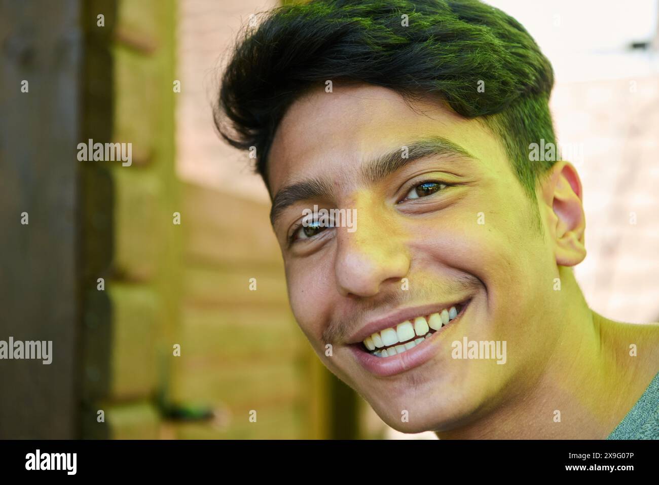 Middle Eastern Man with a Radiant Smile and Beautiful White Teeth ...