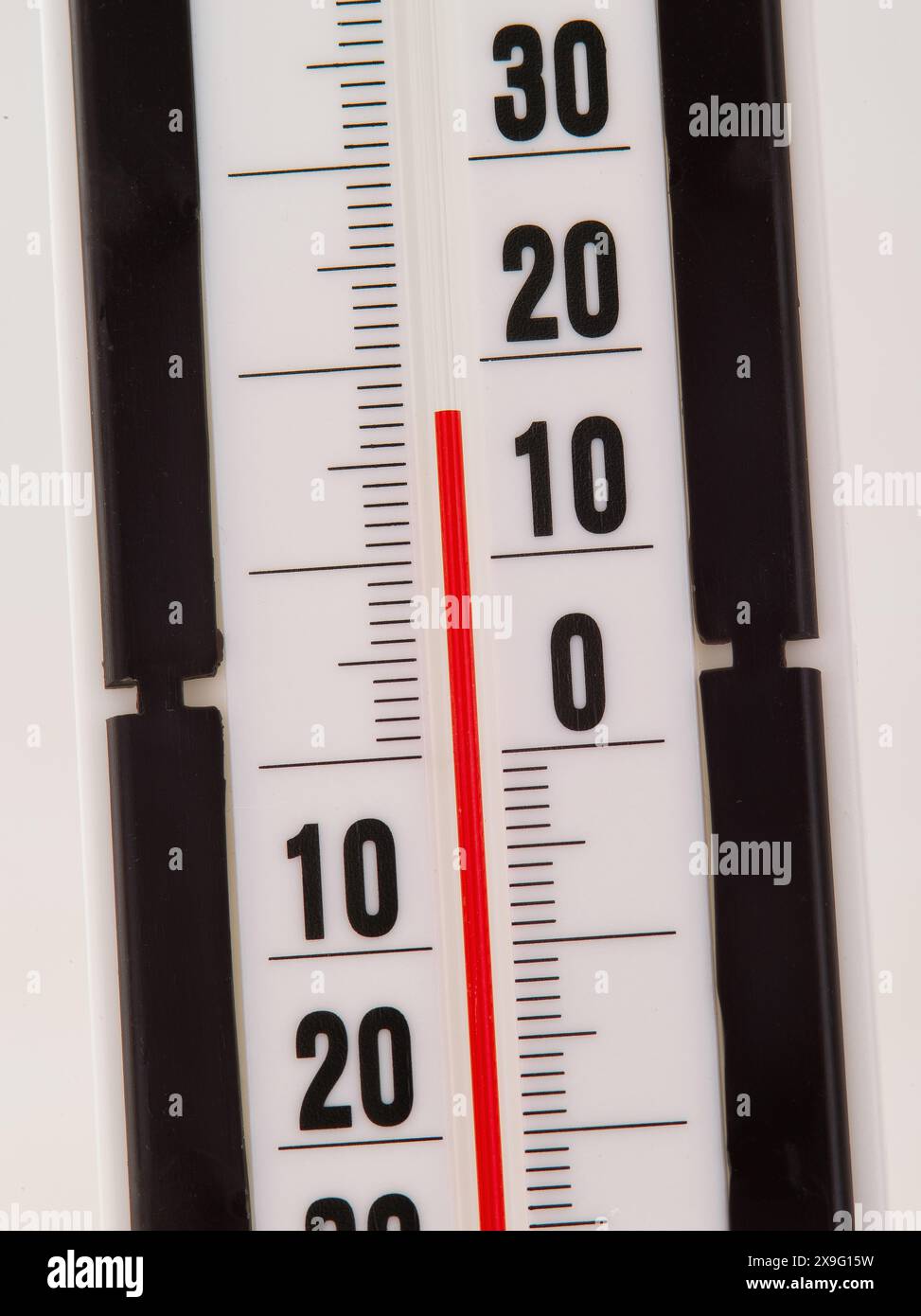 thermometer scale isolated on white background Stock Photo - Alamy
