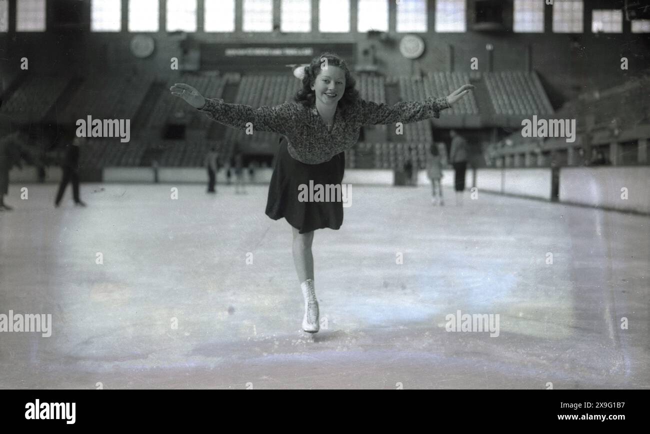 1939, historical, reigning European Figure Skating Champion Cecilia ...